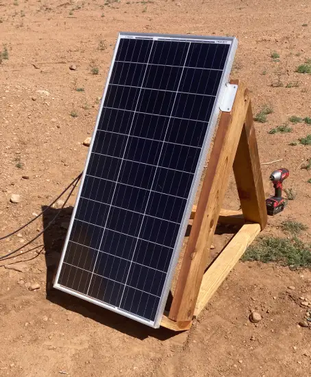 How to Build a Mini Solar Mount | Projects | Off Grid Girls